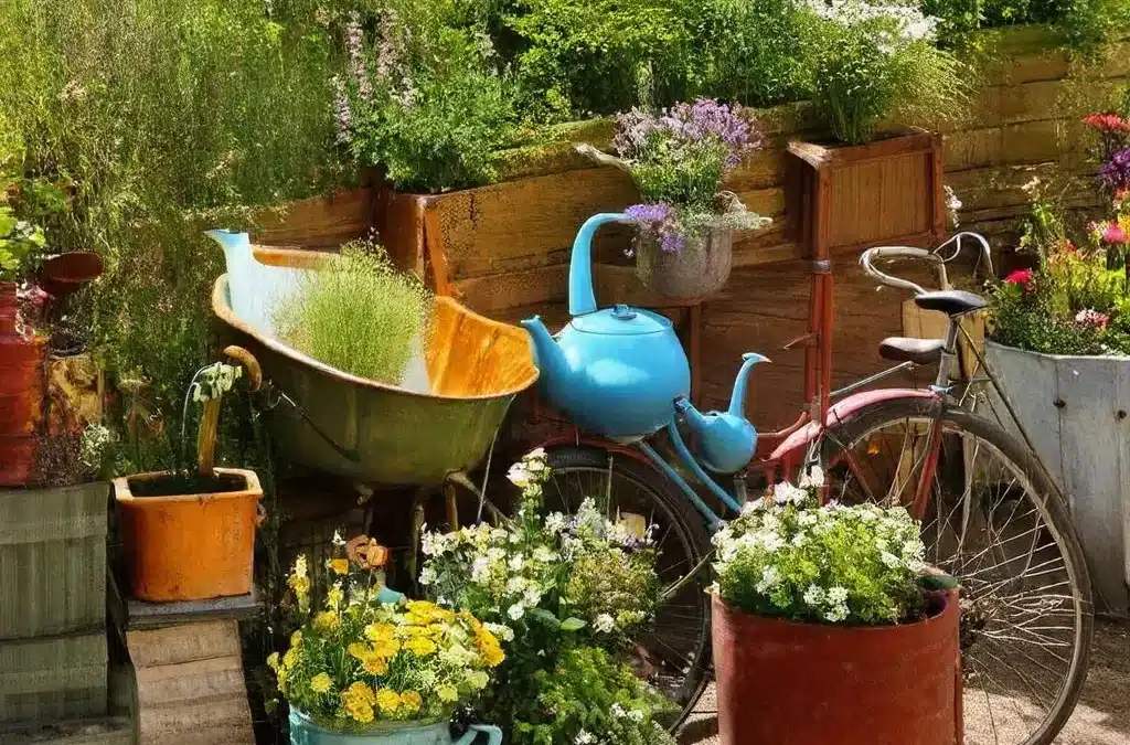 Creative Upcycling: Unique Garden Planters from Everyday Items - Rob ...